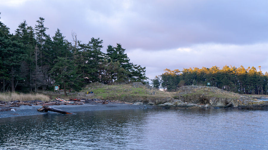 D’Arcy Island in December - BC Marine Trails
